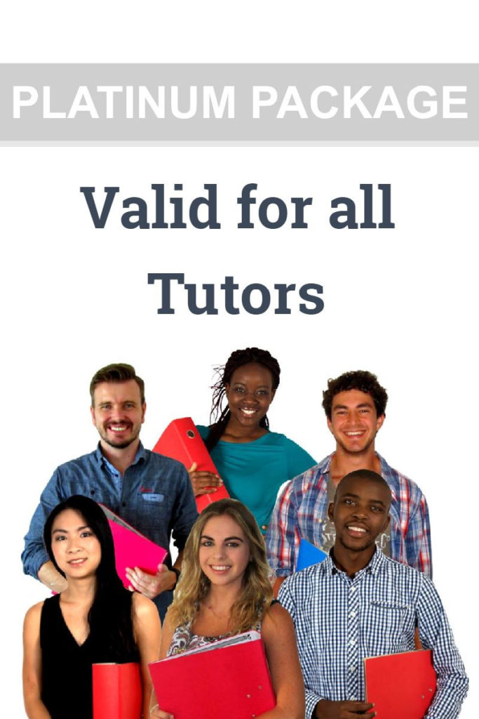 Platinum Package - Johannesburg Tutors